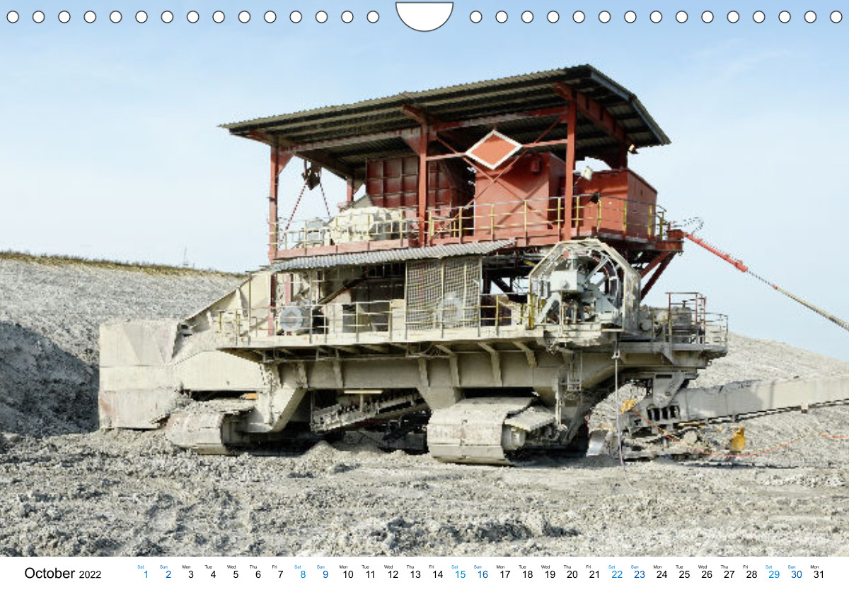 Mining machines in action - Various open-pit mines - CALVENDO