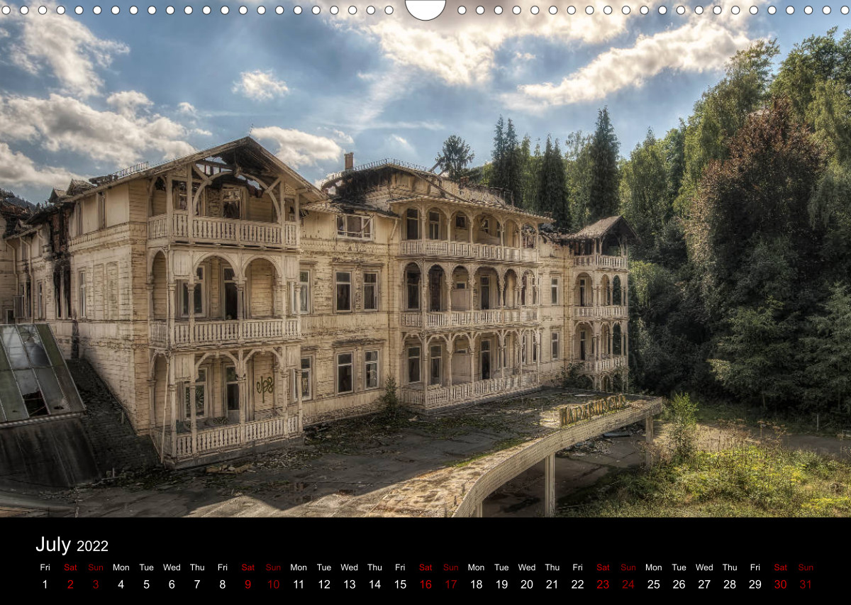 Abandoned Places in Germany - CALVENDO