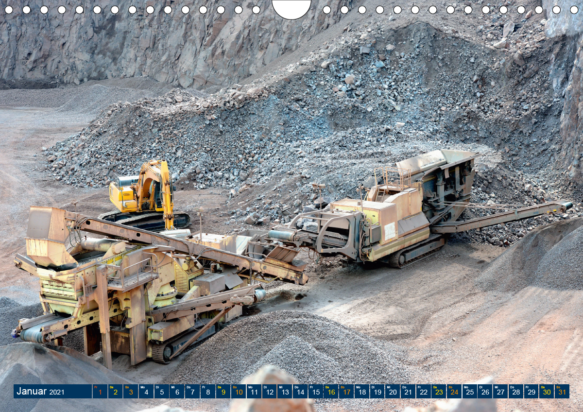 Bergbau - Die Faszination der riesigen Maschinen - CALVENDO