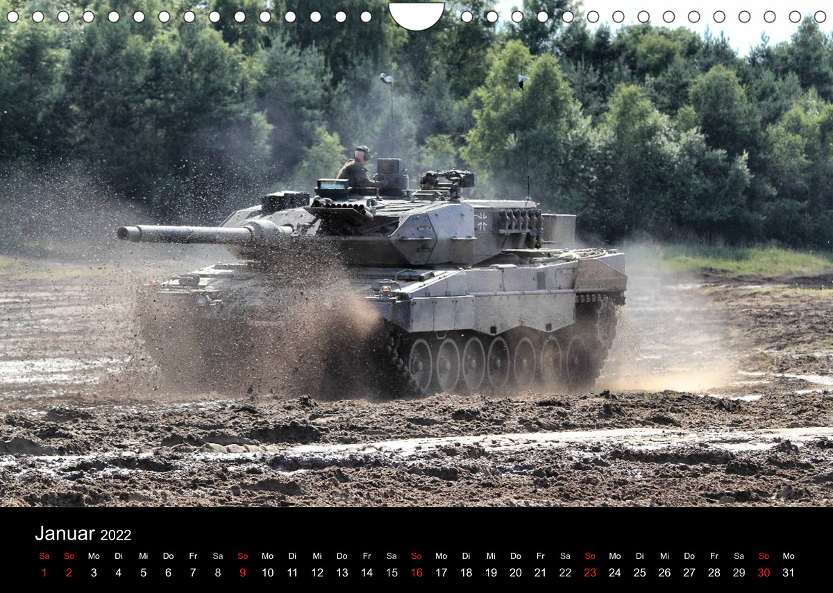 Panzerstahl auf der Heide – Das Heer legt wieder los - CALVENDO