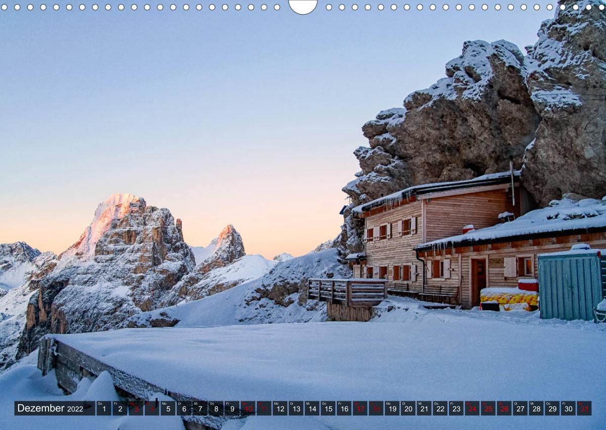 Hüttenzauber: Berghütten in den Alpen - CALVENDO