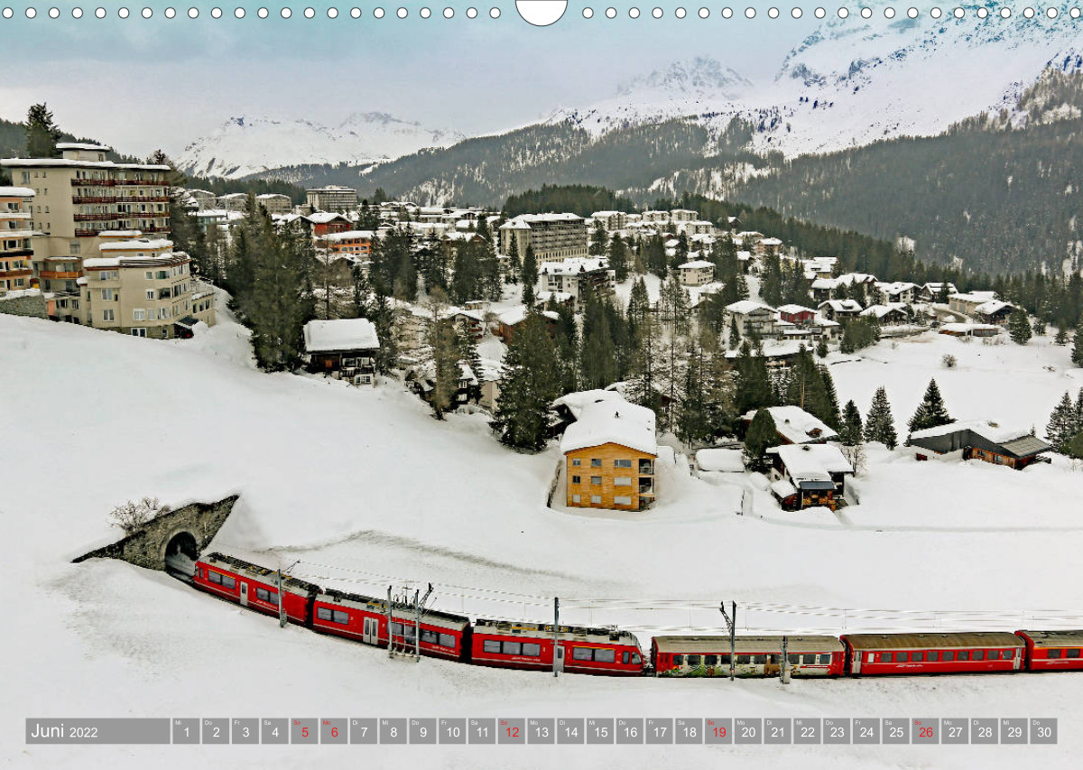 AROSA im Winter - CALVENDO