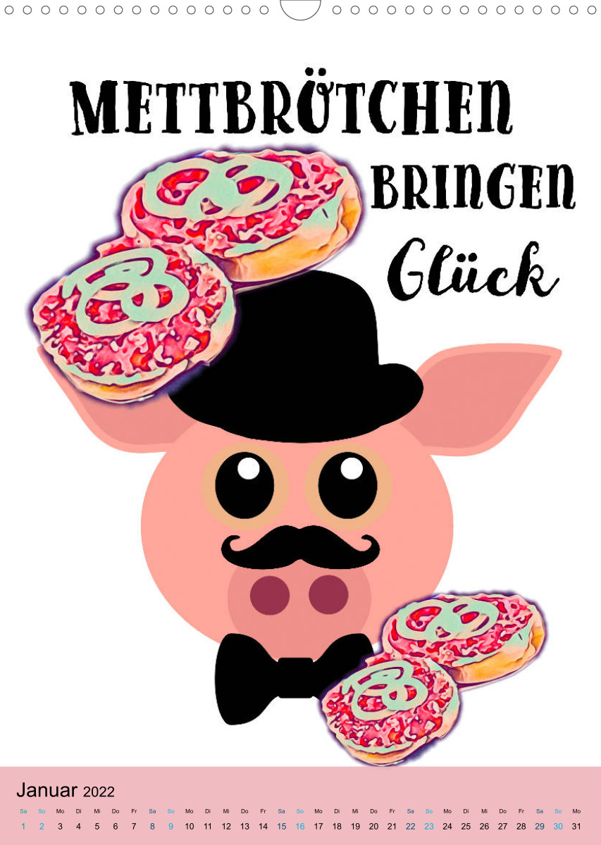 Mettbrötchen Träume - Mettkalender - CALVENDO