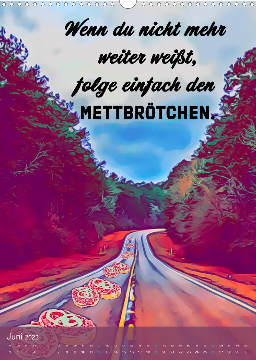 Mettbrötchen Träume - Mettkalender - CALVENDO