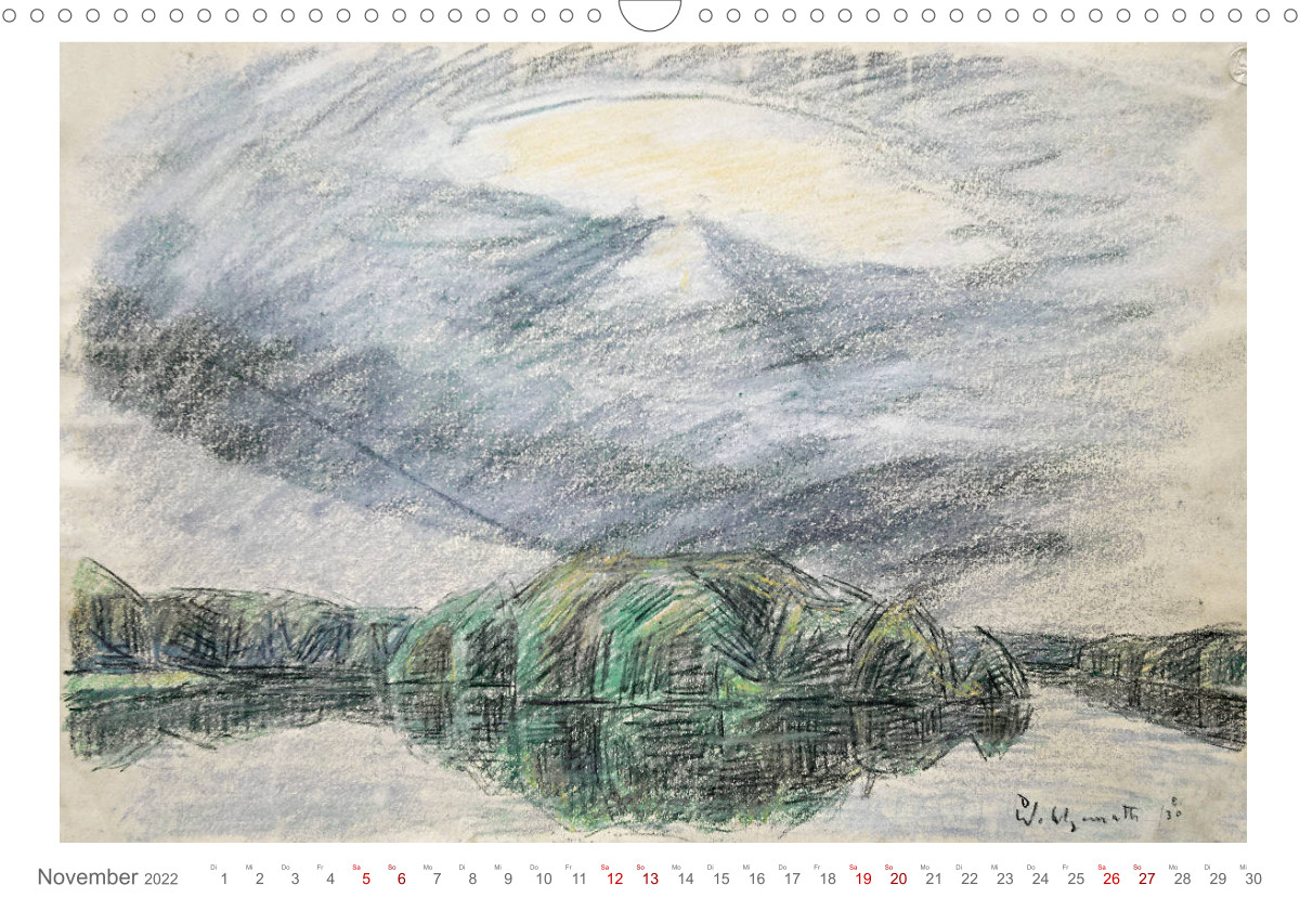 Landschaft im Licht. Daniel Wohlgemuth 1876-1967 - CALVENDO